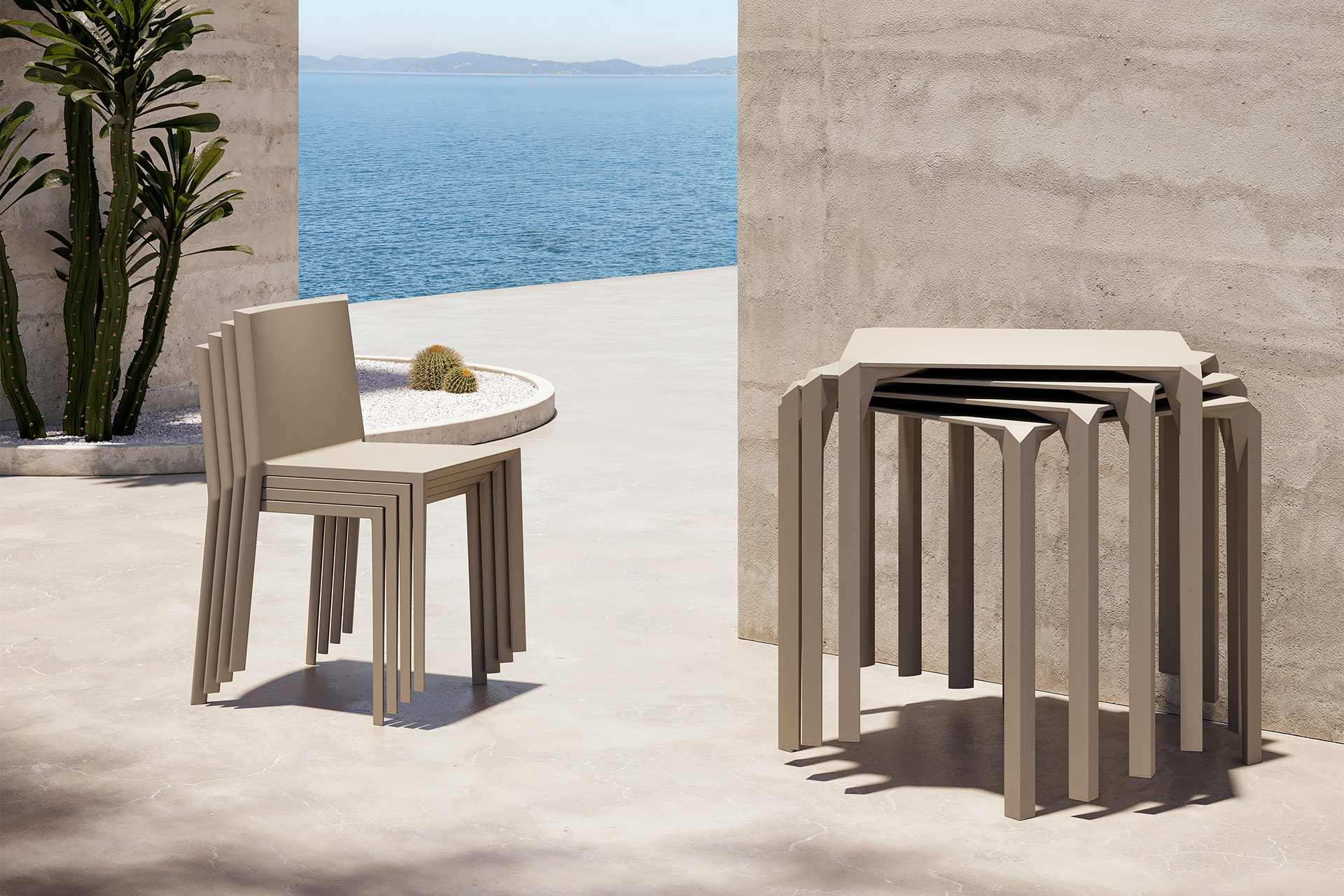 QUARTZ DINING TABLE by Ramón Esteve | Vondom Products