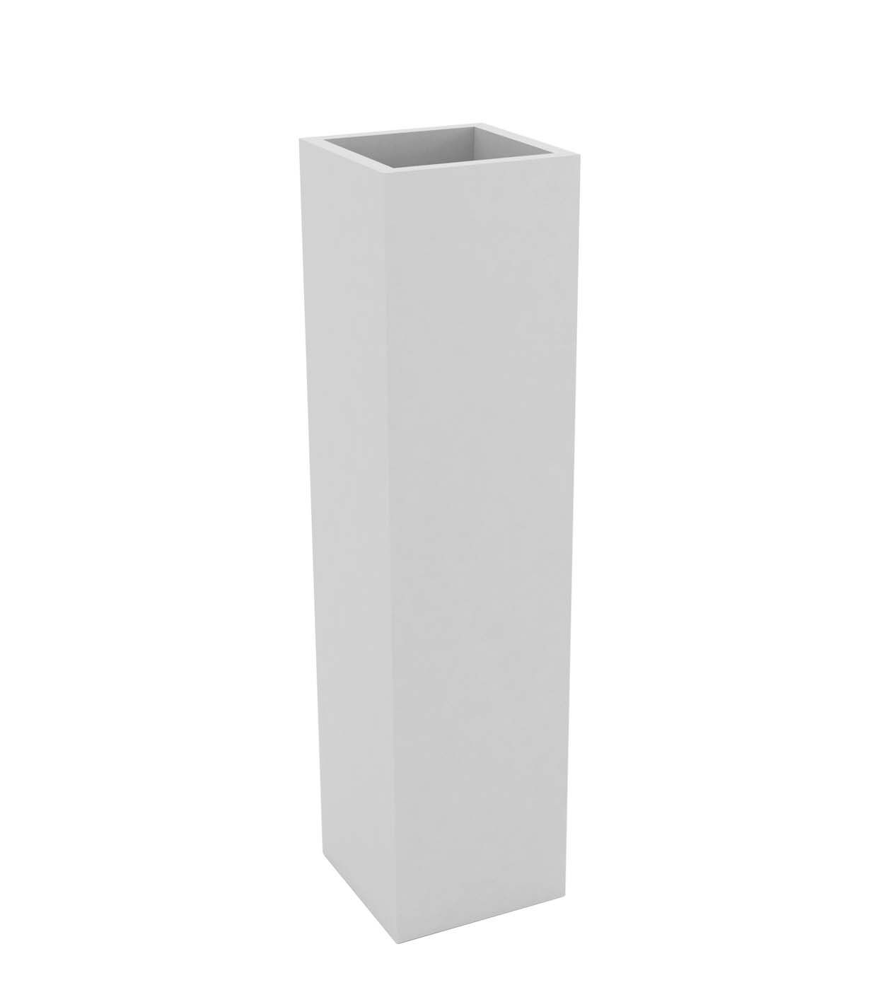 SQUARE TOWER POT 25x25x100 by MACETEROS | Vondom Products