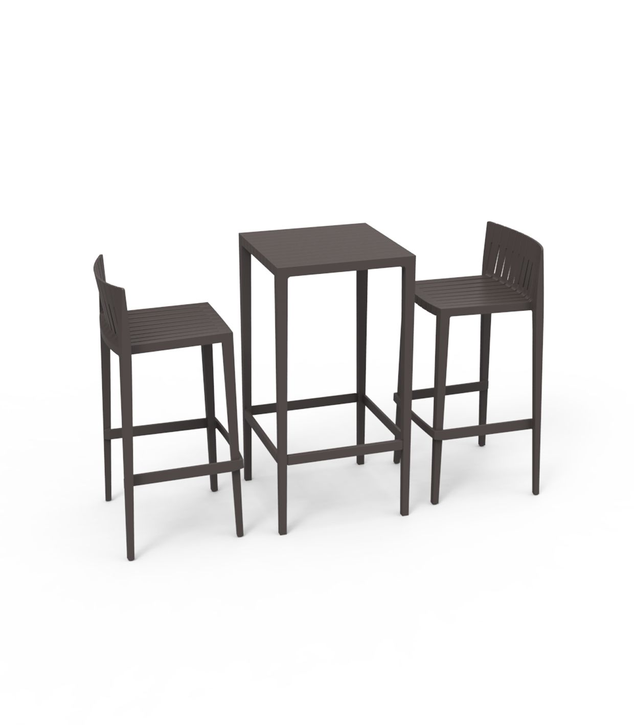 SPRITZ SET OF 1 BAR TABLE+2 BAR STOOL h:97cm by Archirivolto Design ...